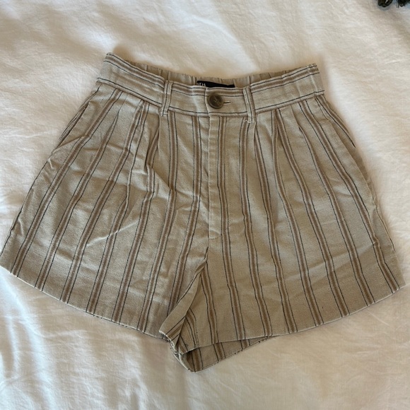Zara | Shorts | Zara Striped Shorts | Poshmark